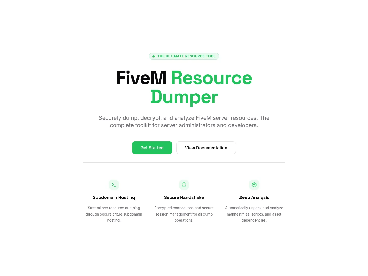 FiveM Resource Dumper