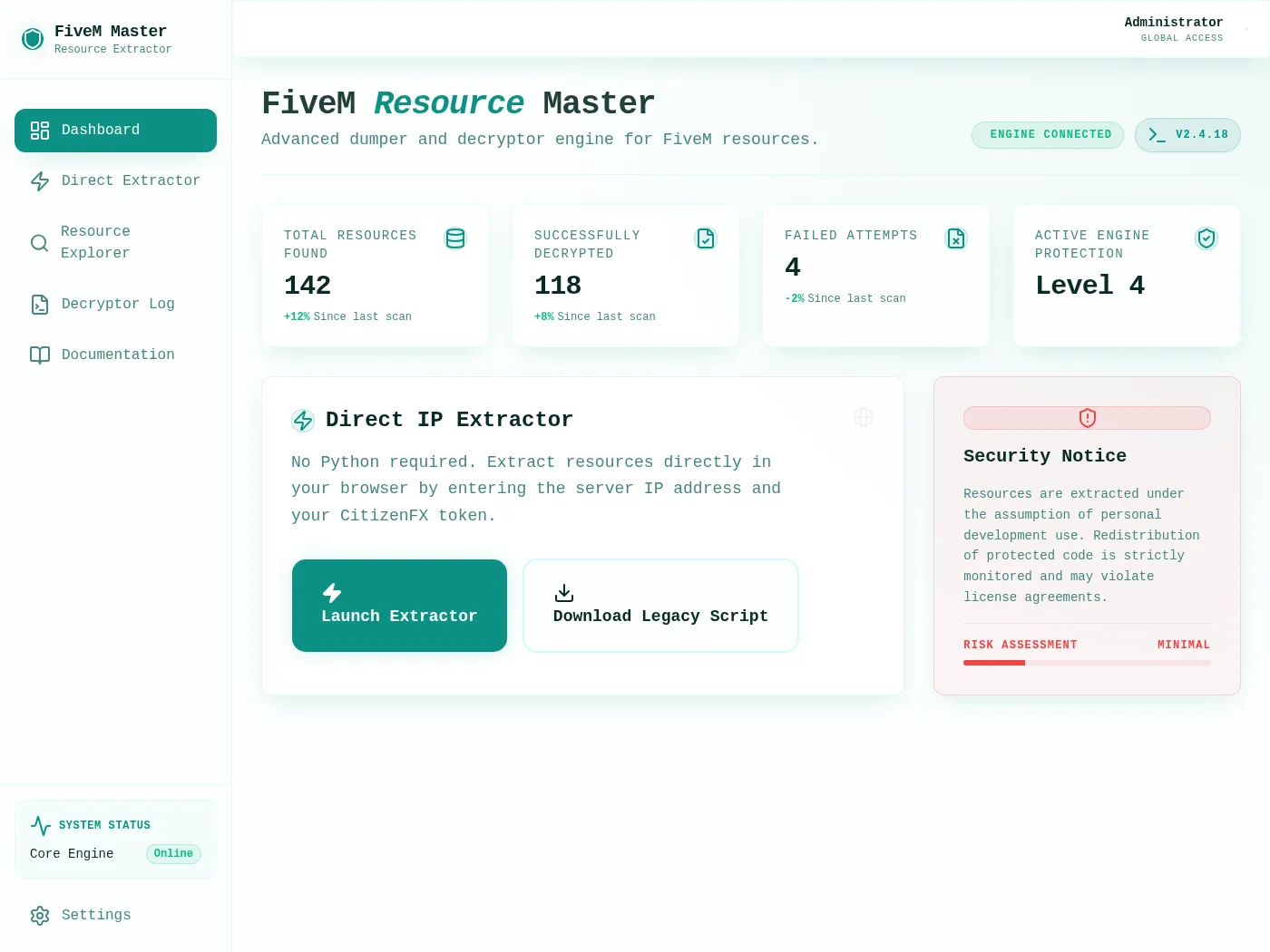 FiveM Resource Extractor (Remix)