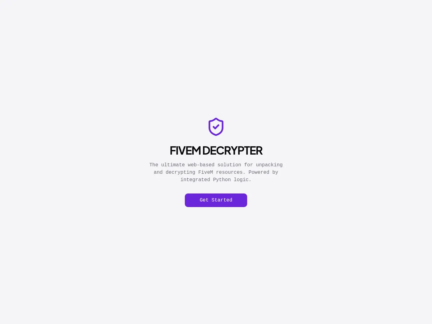 FiveM Resource Decrypter