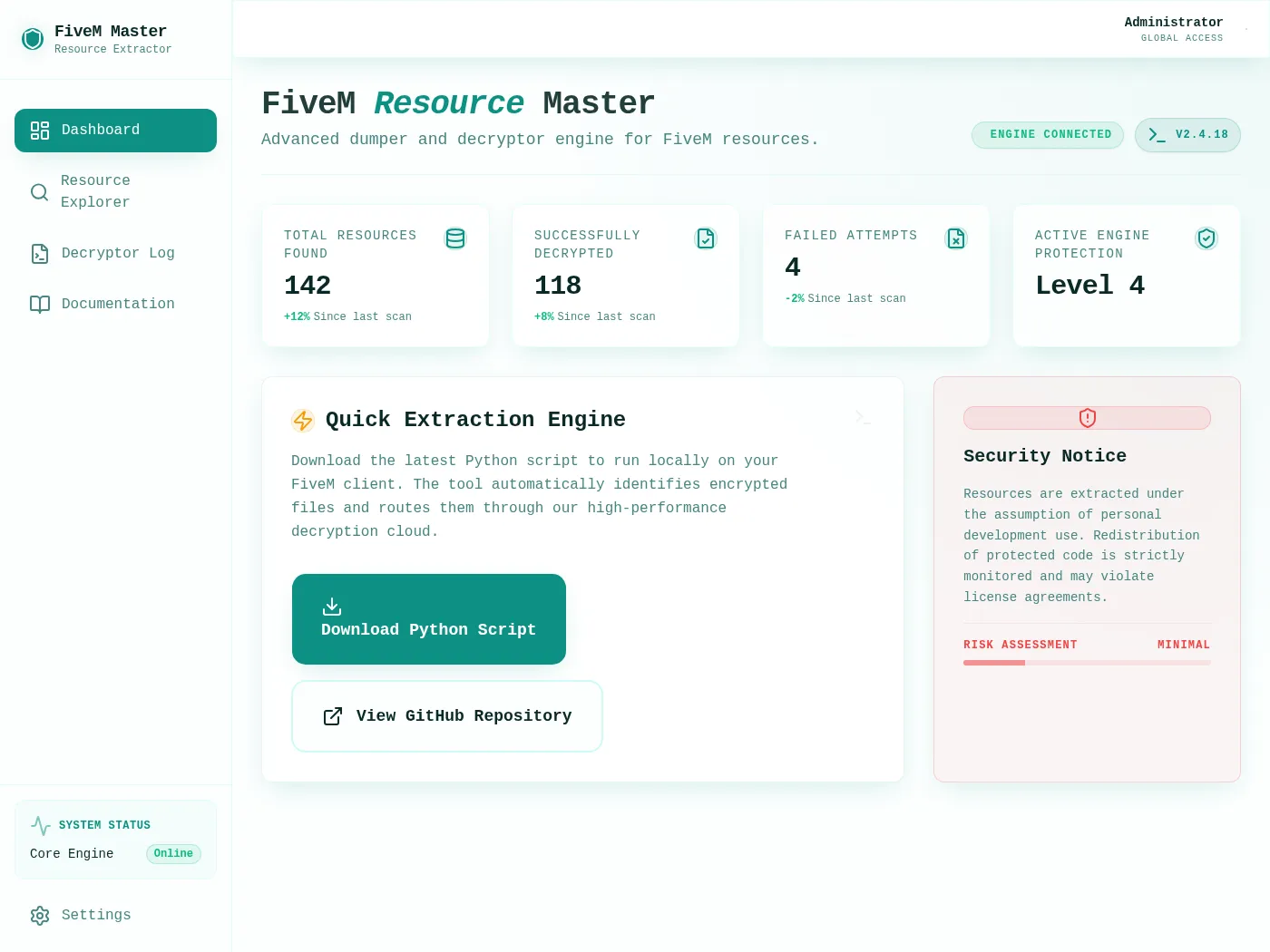 FiveM Resource Extractor