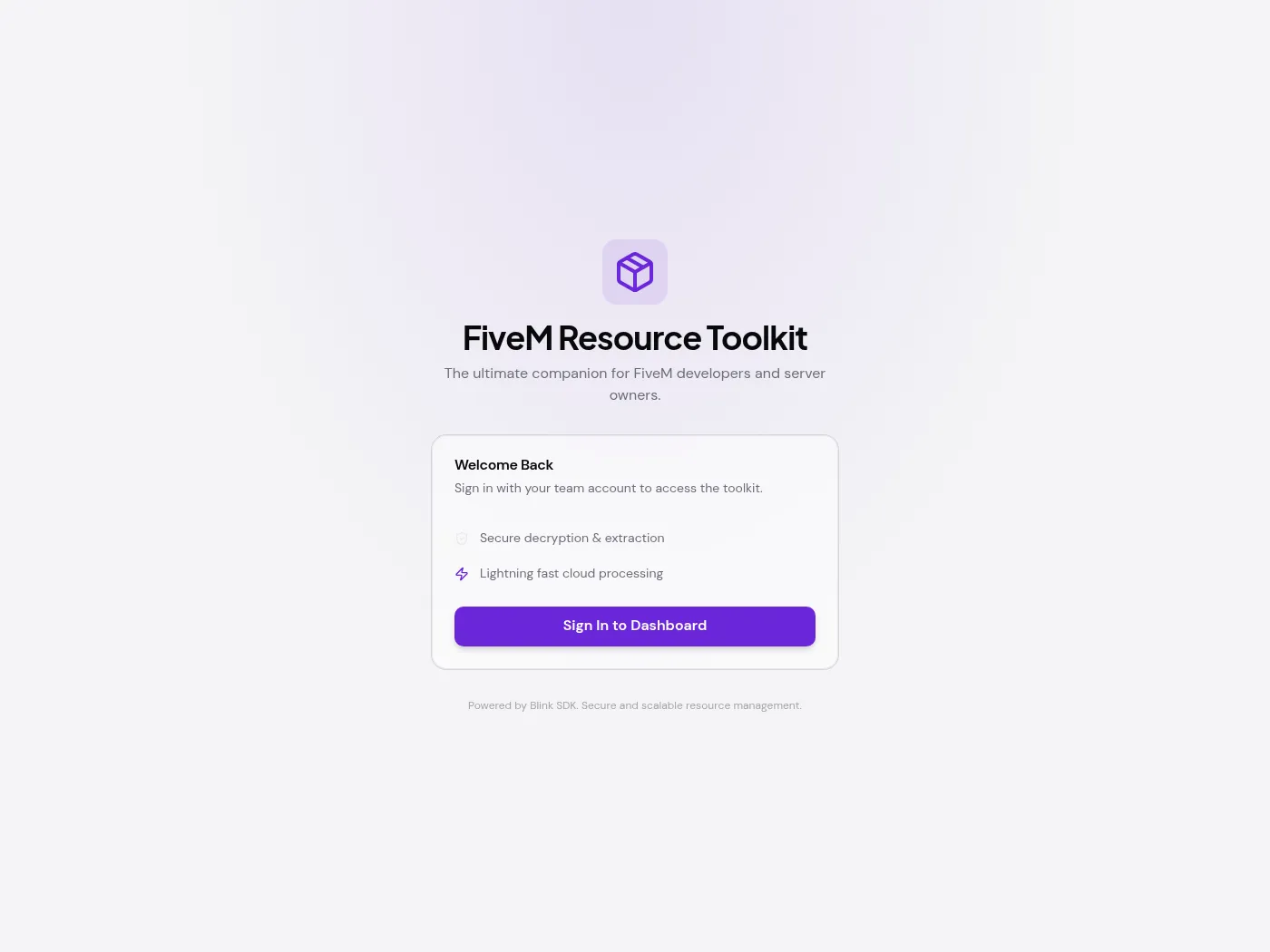 FiveM Resource Toolkit