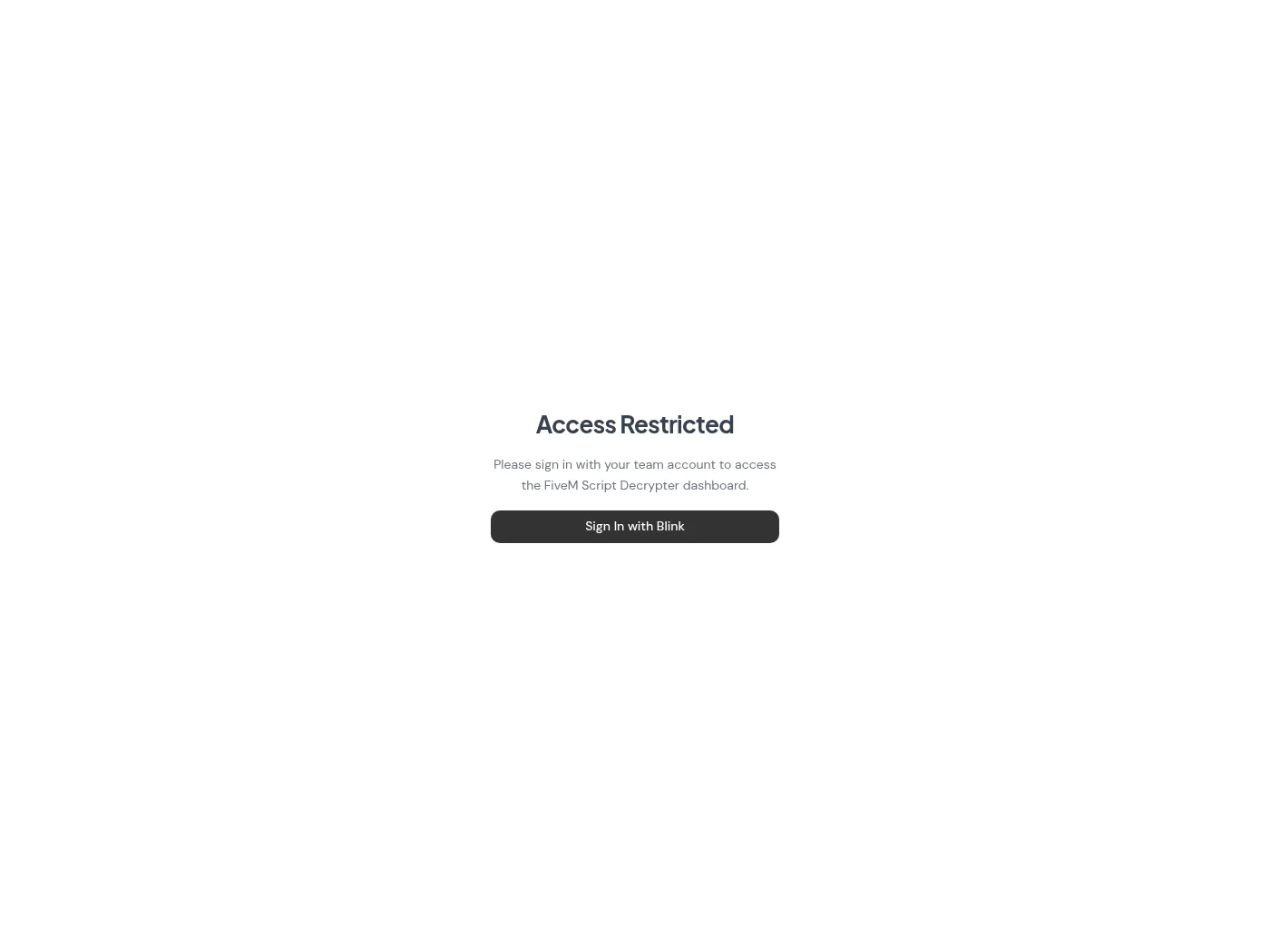 FiveM Script Decrypter
