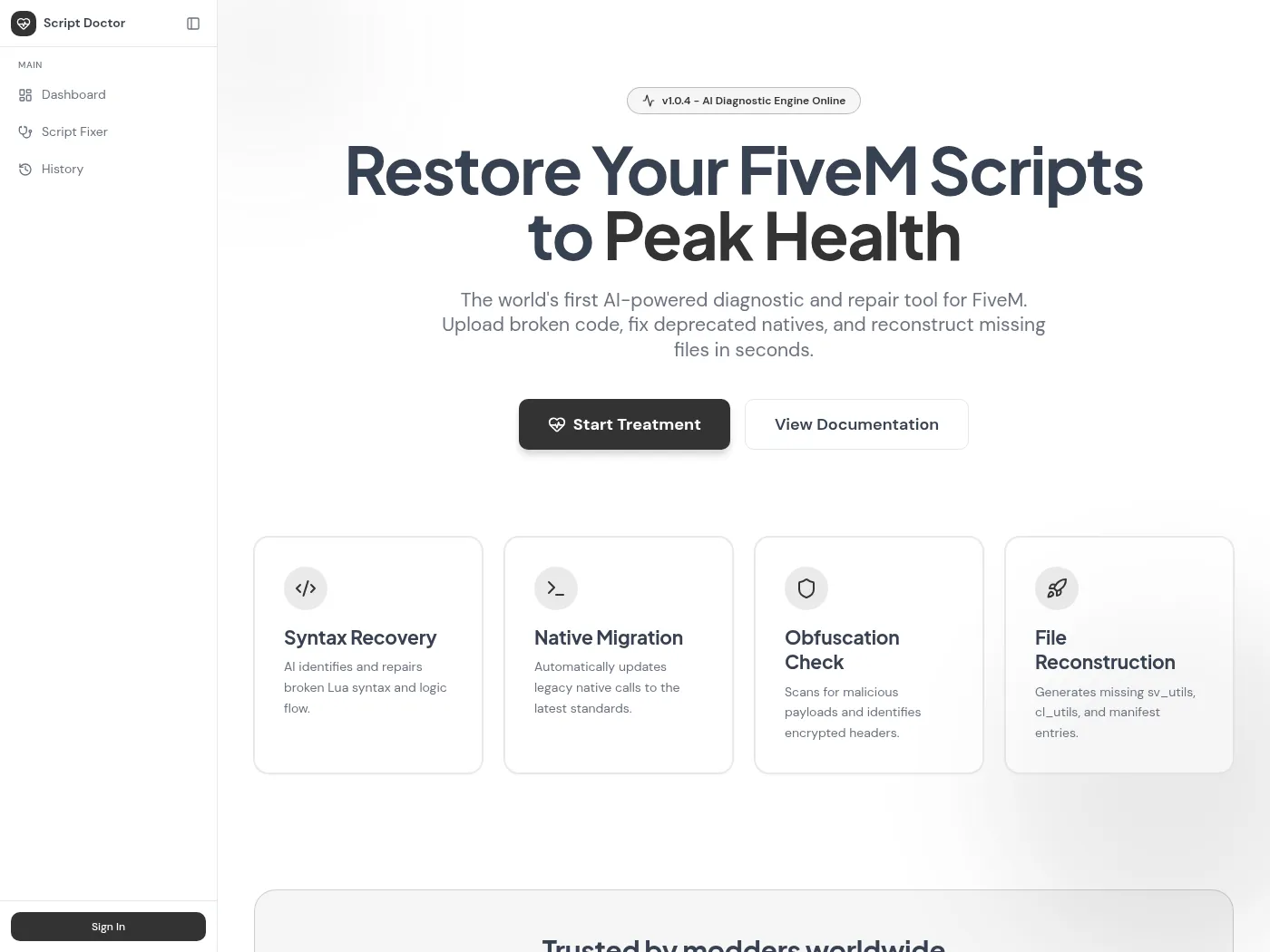 FiveM Script Doctor