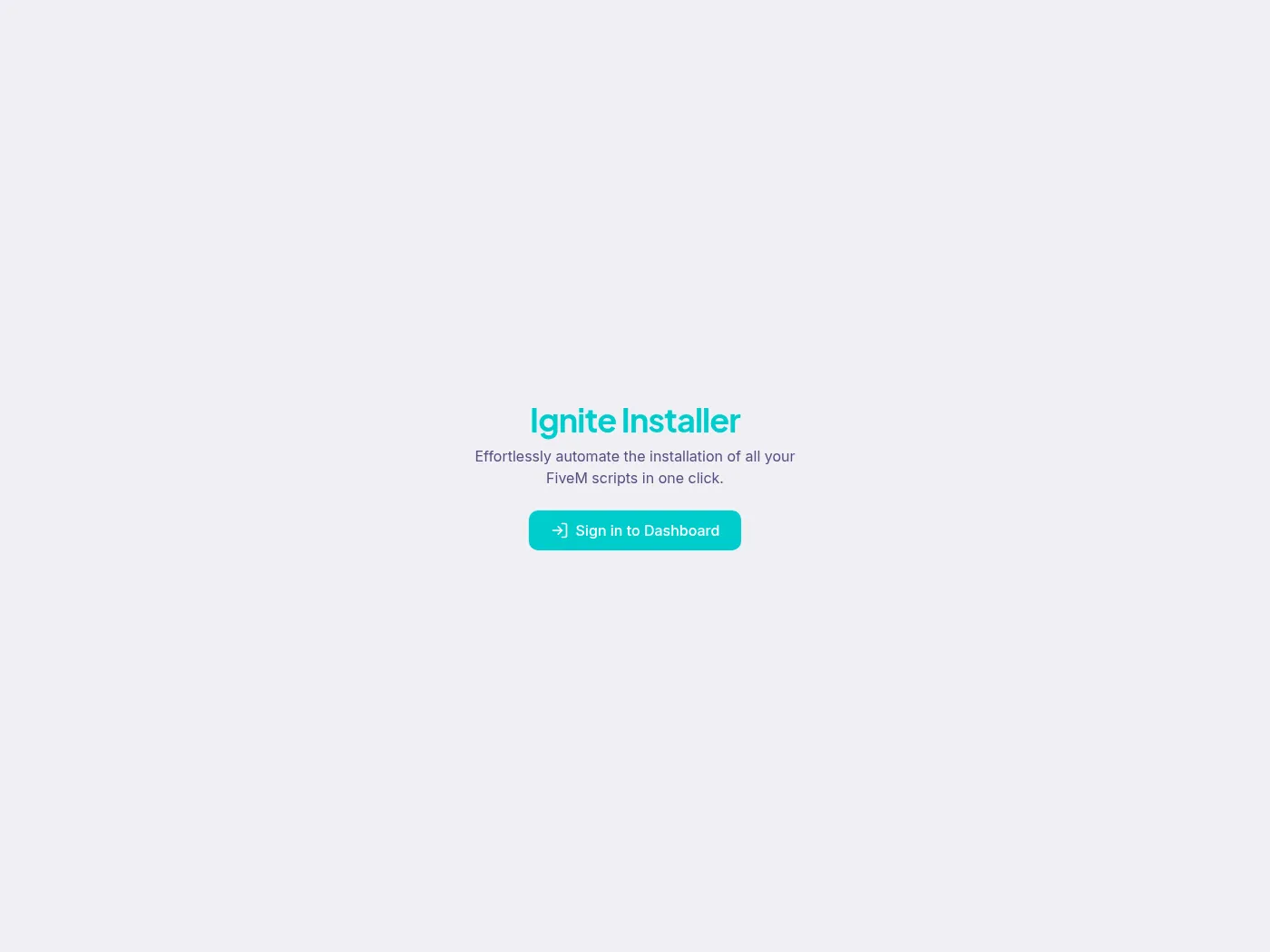 FiveM Script Installer