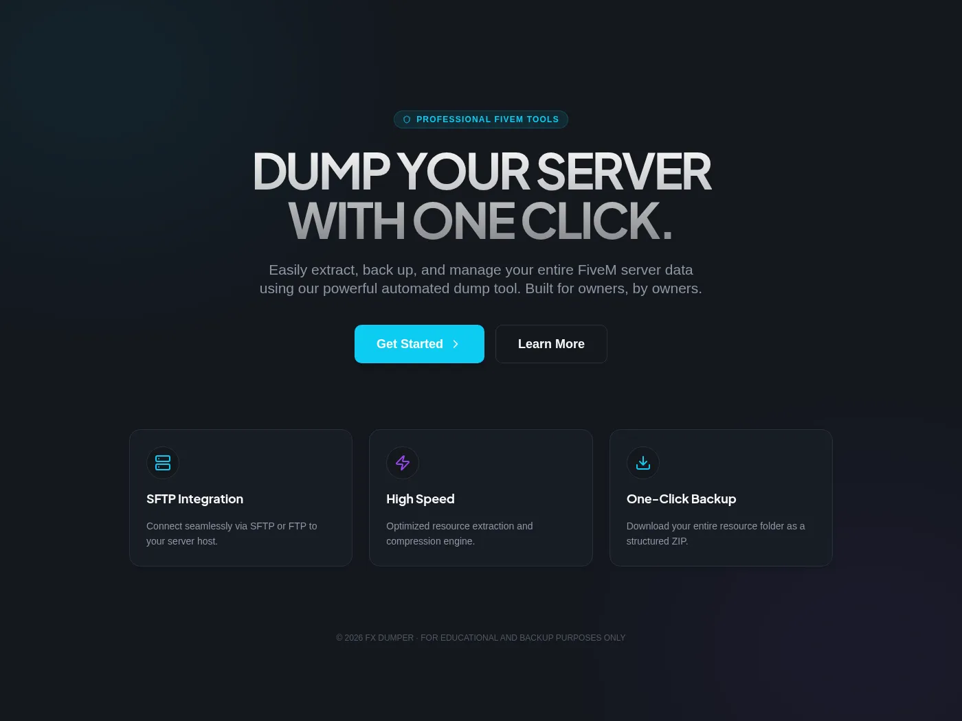 FiveM Server Dumper