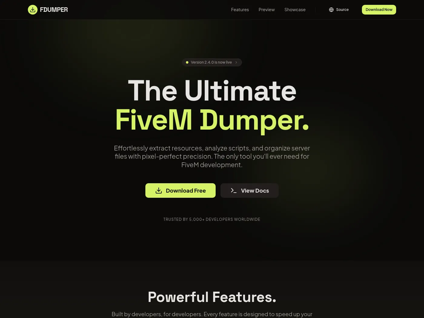FiveM Server Dumper