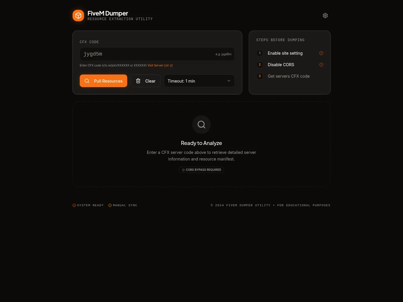 FiveM Server Launcher
