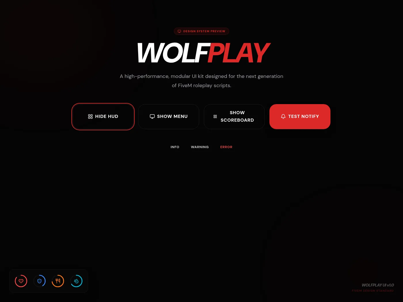 Wolfplay UI System