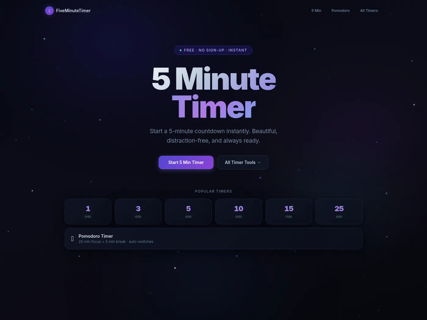 FiveMinuteTimer Pro