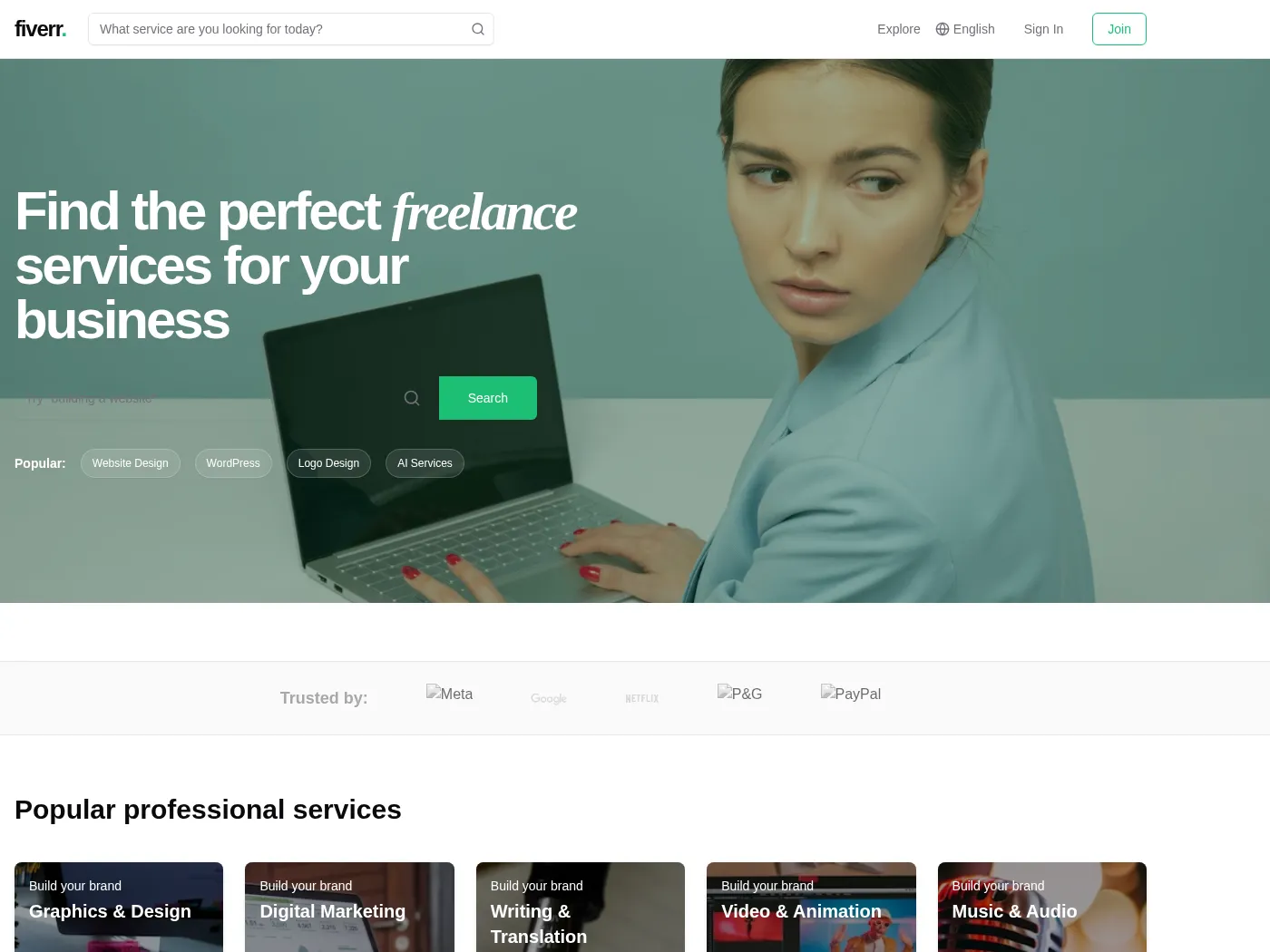 Fiverr Marketplace Clone
