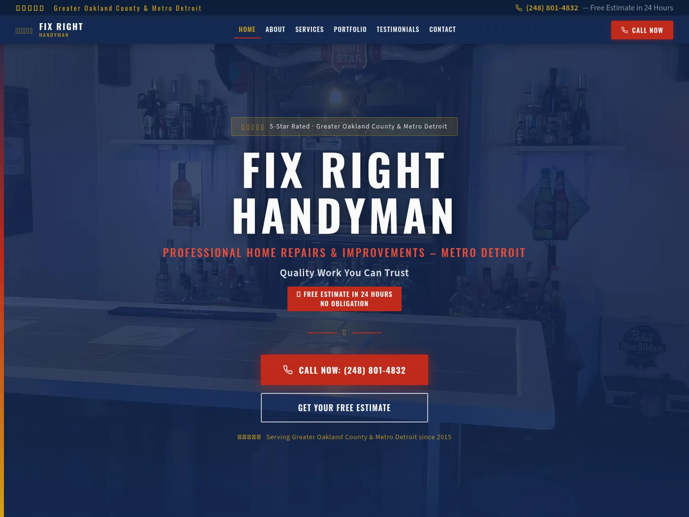 Fix Right Handyman Site