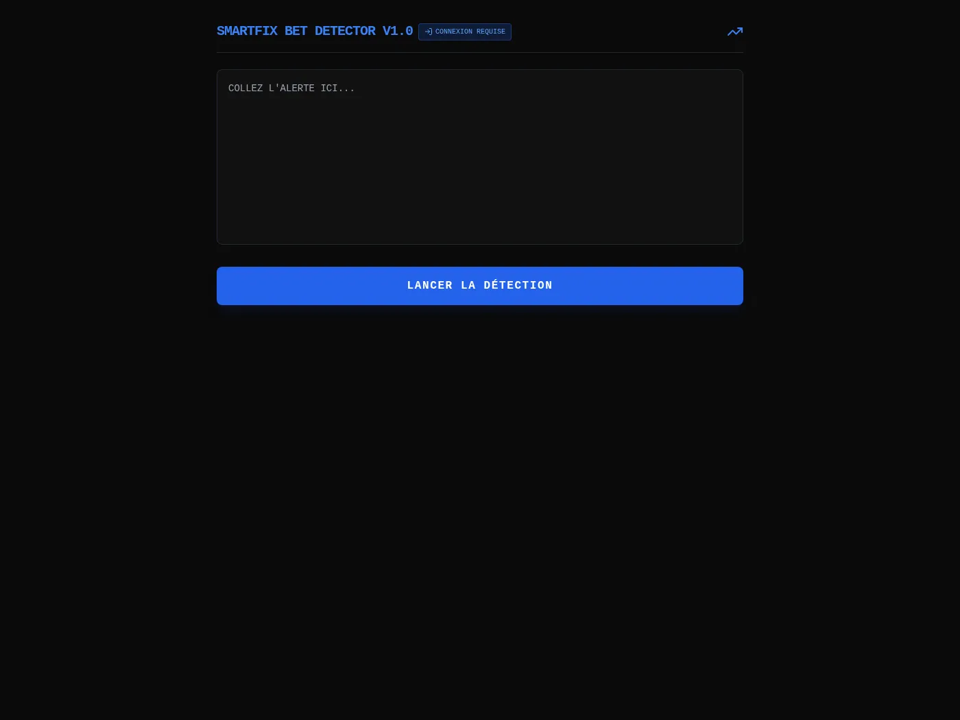 SmartFix Bet Detector