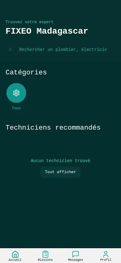 FIXEO Madagascar Platform