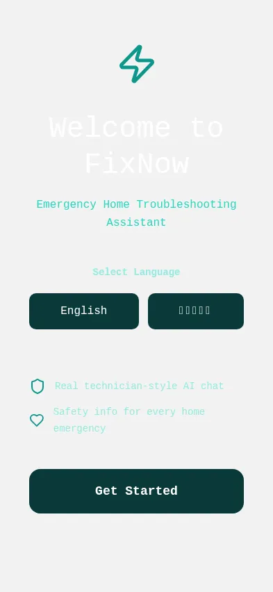 FixNow Assistant AI App