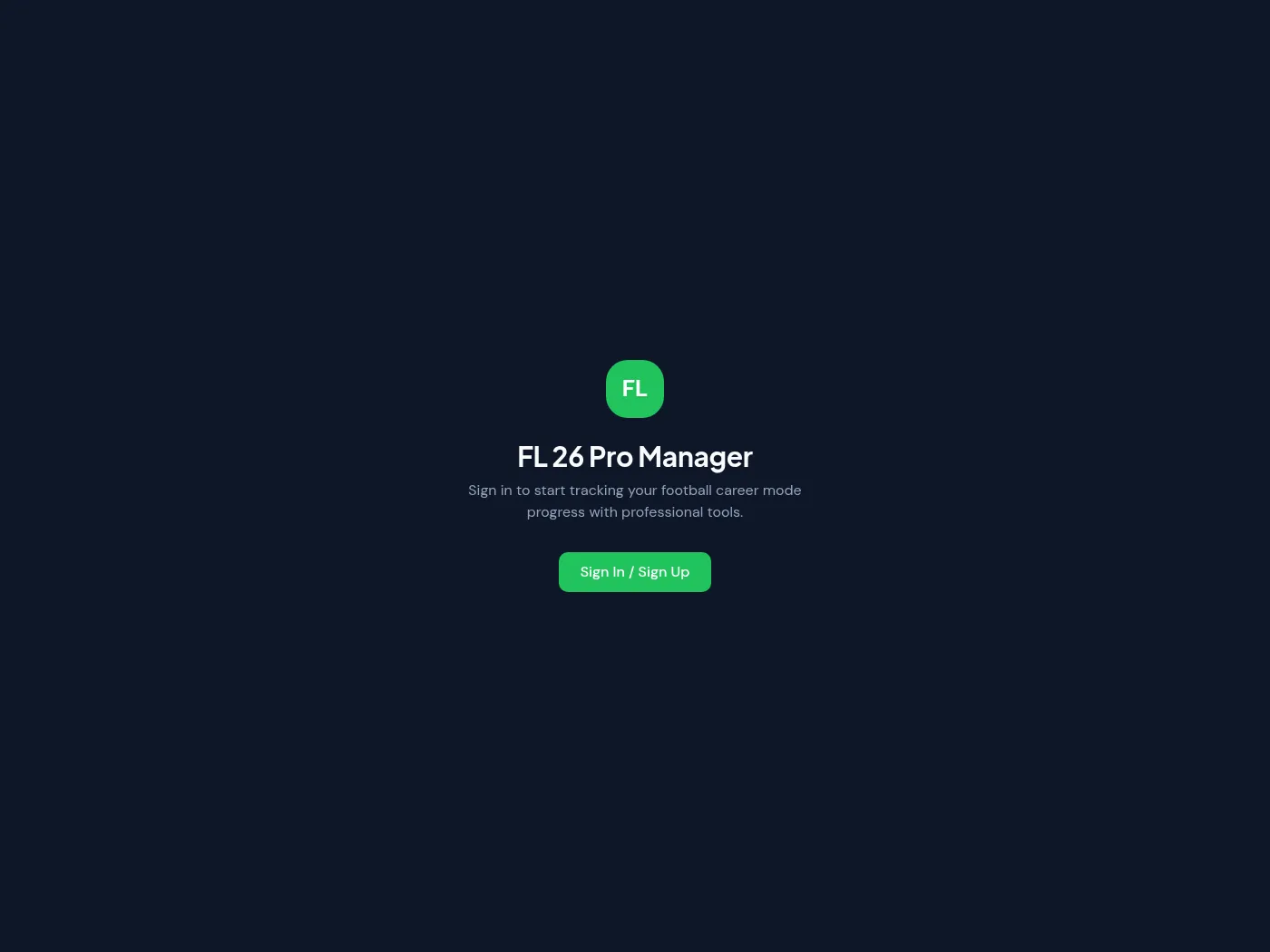 FL 26 Career Mode Tracker