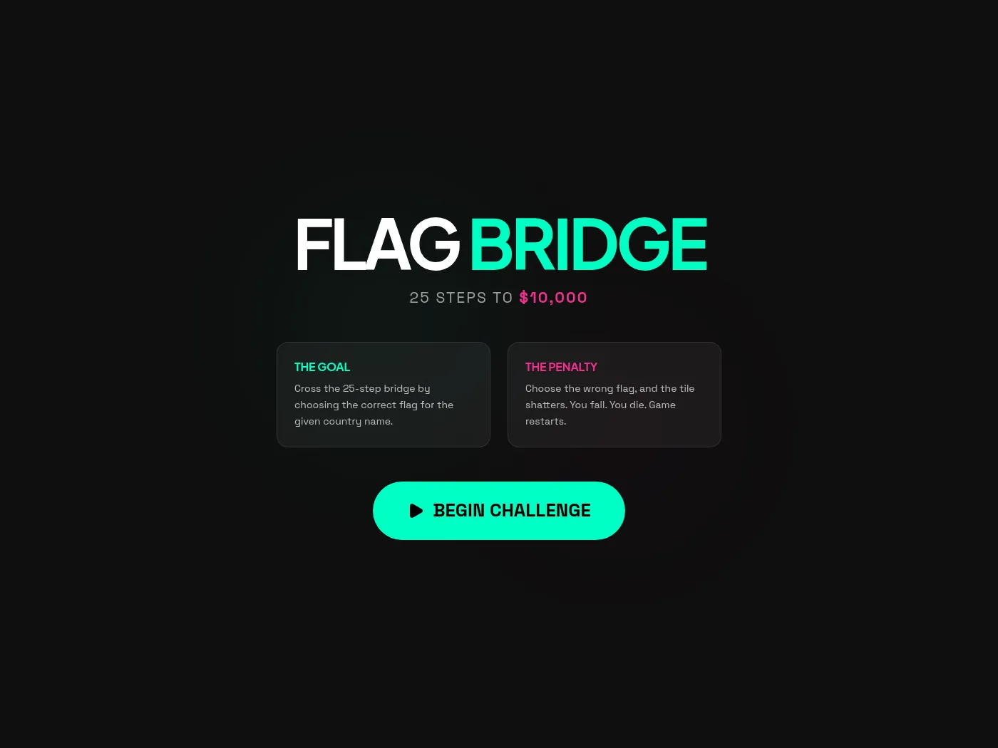 Flag Bridge Challenge
