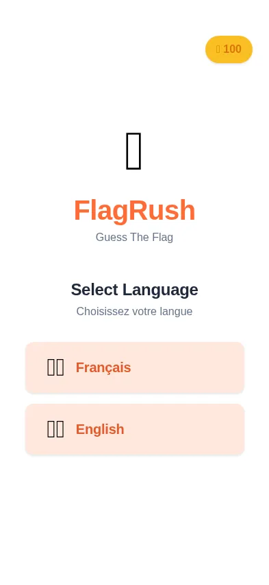 FlagRush – Guess The Flag