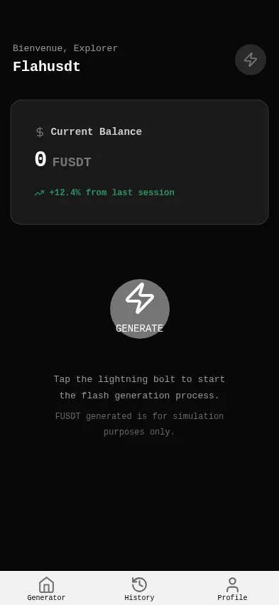 Flahusdt Generator