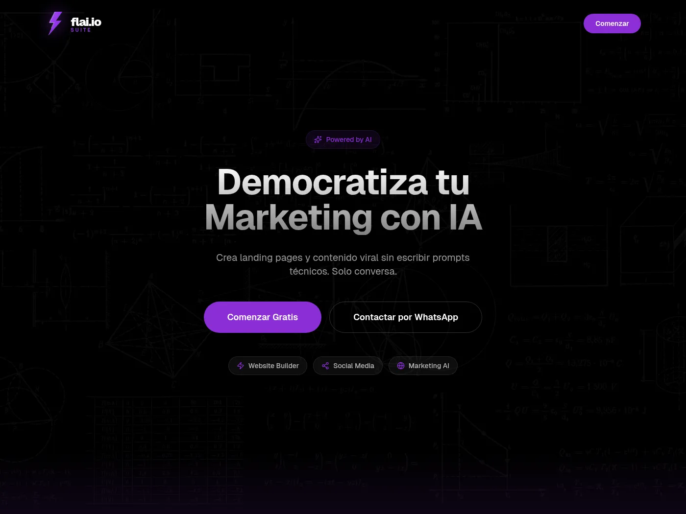 Flai.io Landing Suite