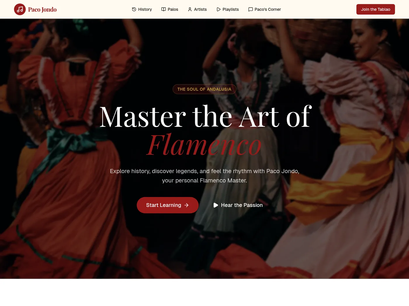 Flamenco Master: Paco Jondo