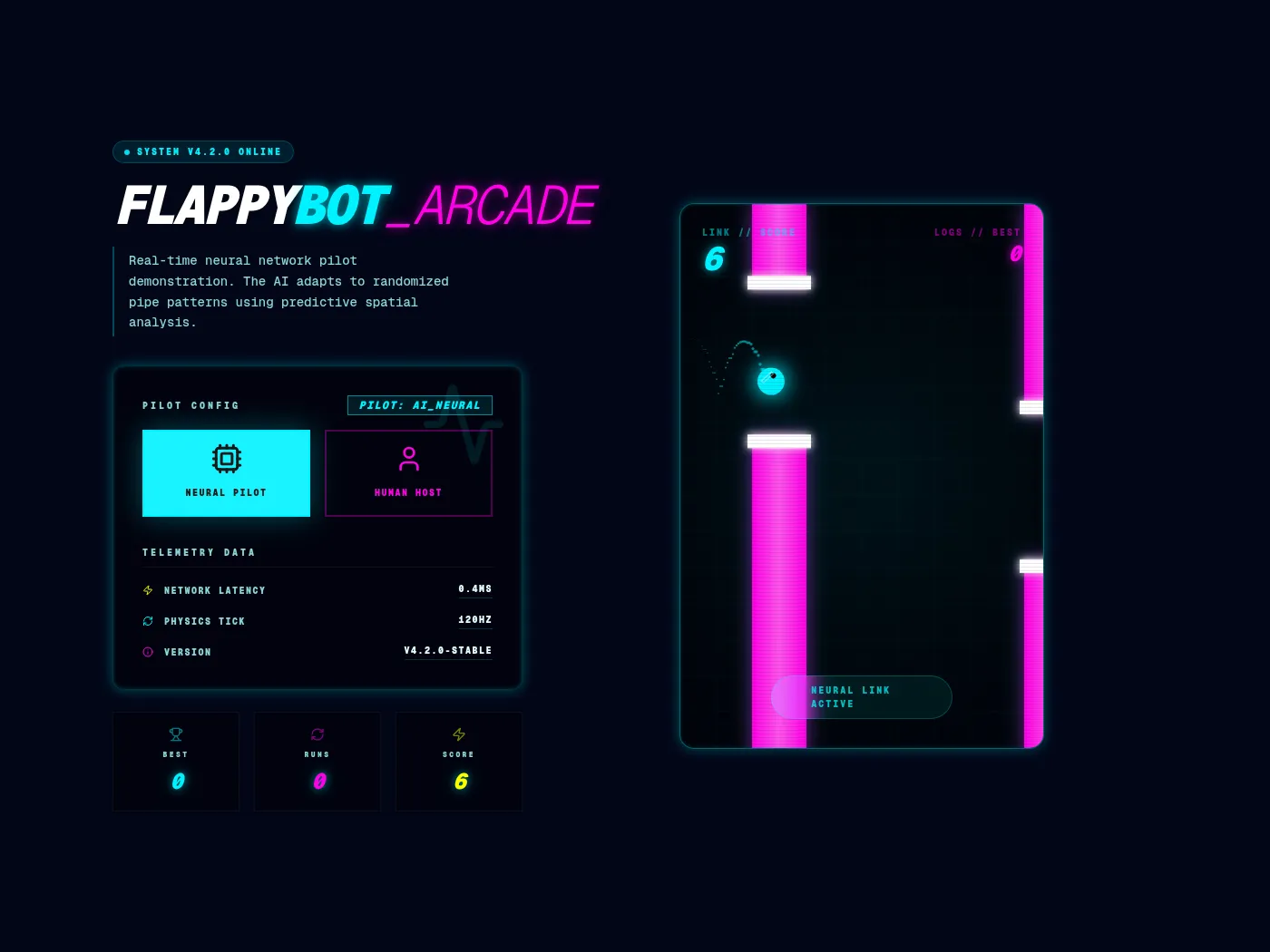 FlappyBot Arcade