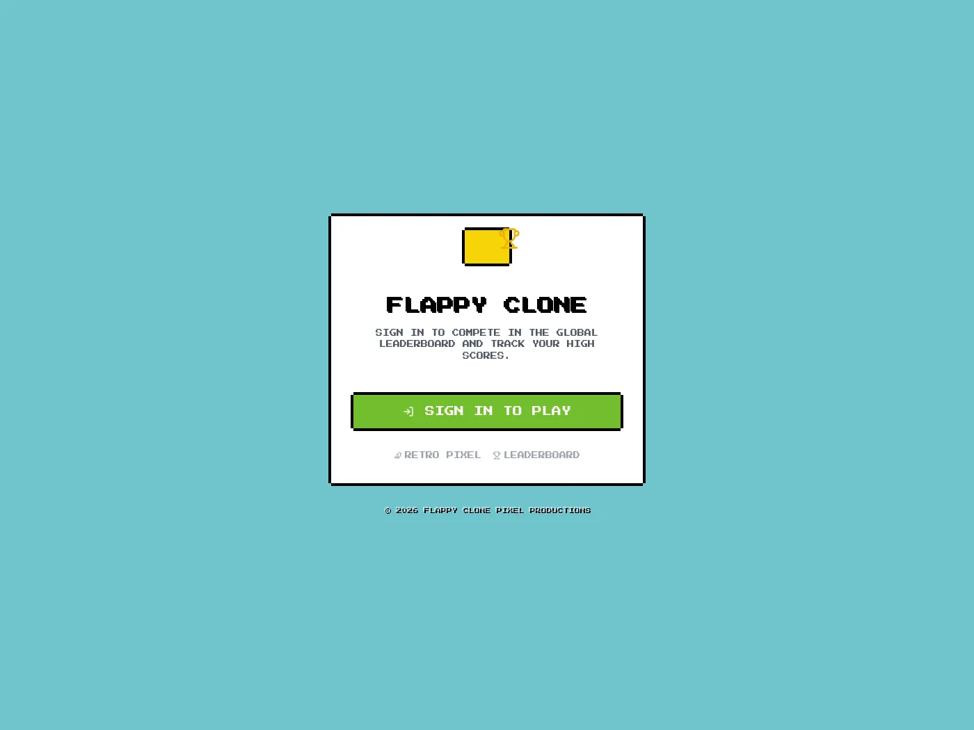 Flappy Bird Clone