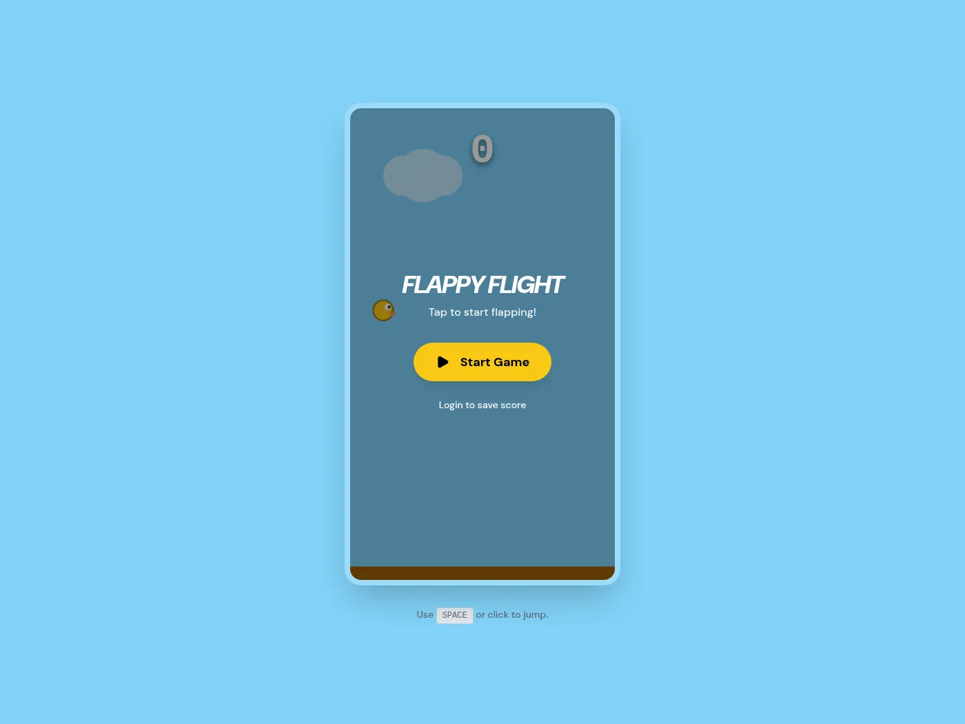 Flappy Flight Game