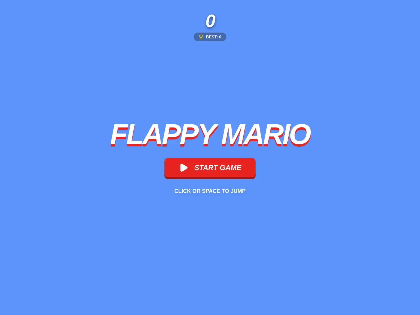 Flappy Mario 64 Game