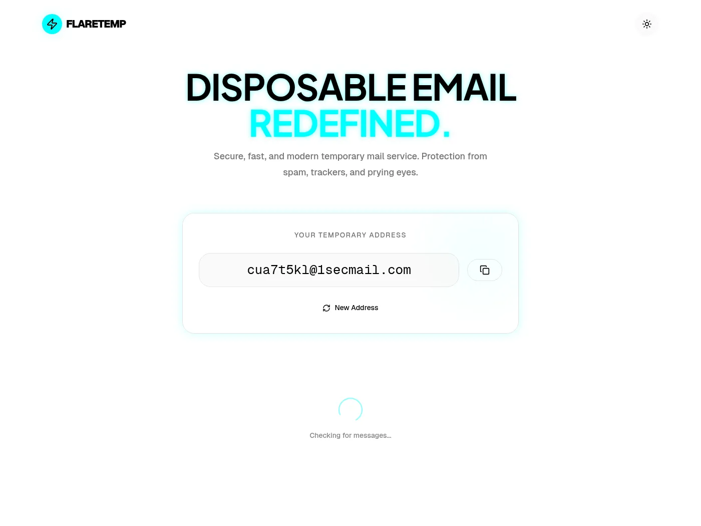 FlareTemp Mail
