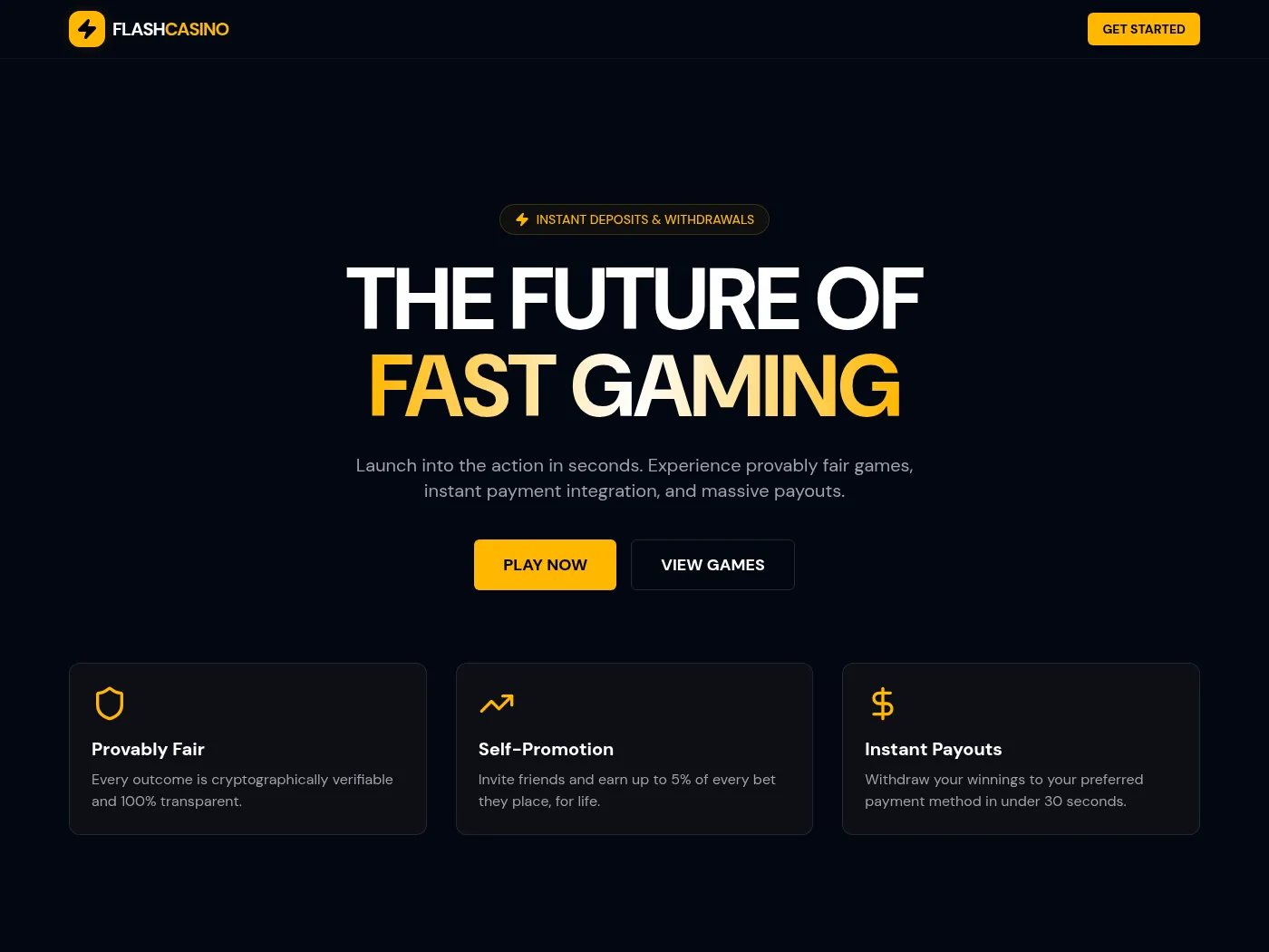 Flash Casino Online