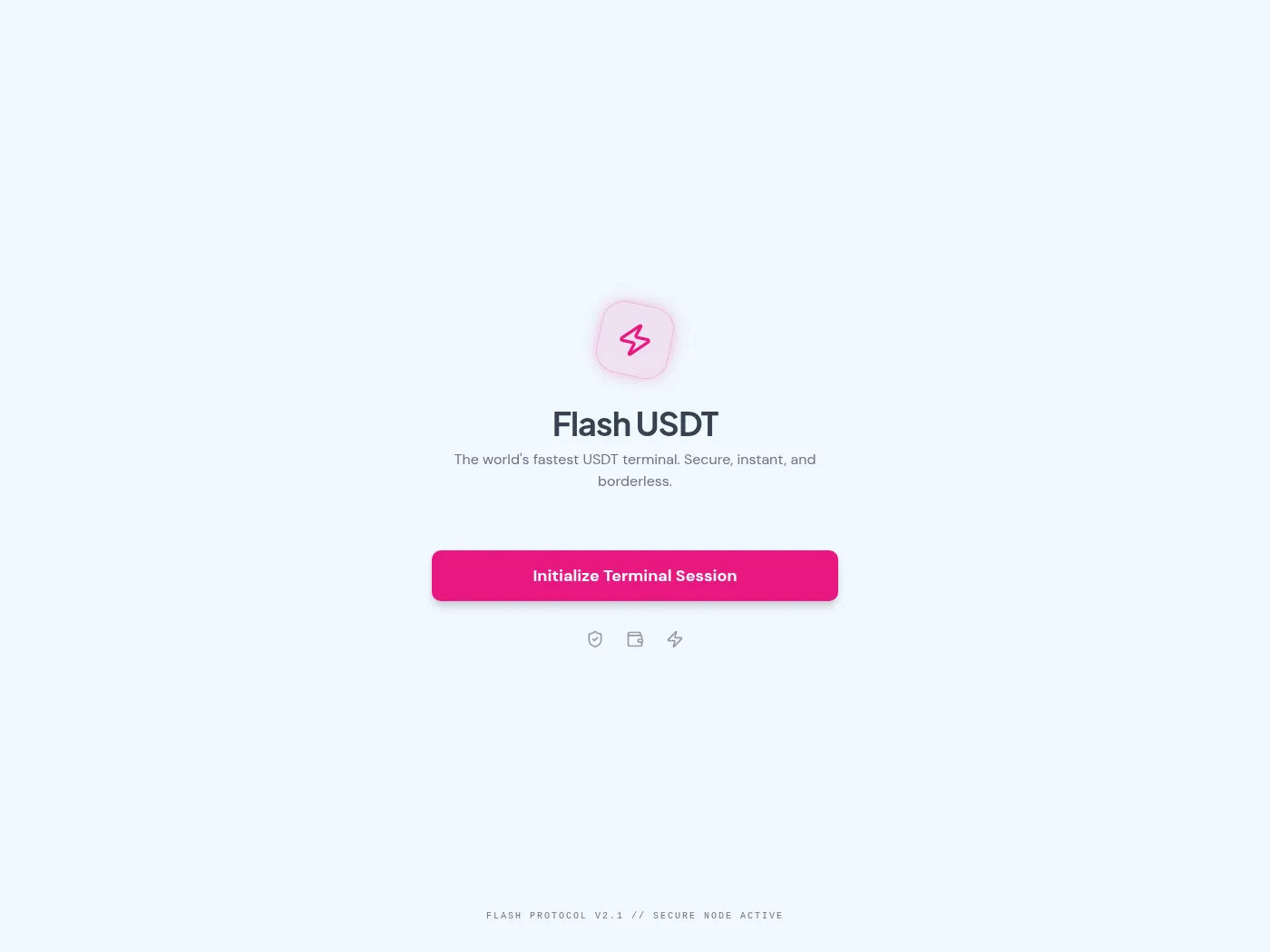 Flash USDT Platform