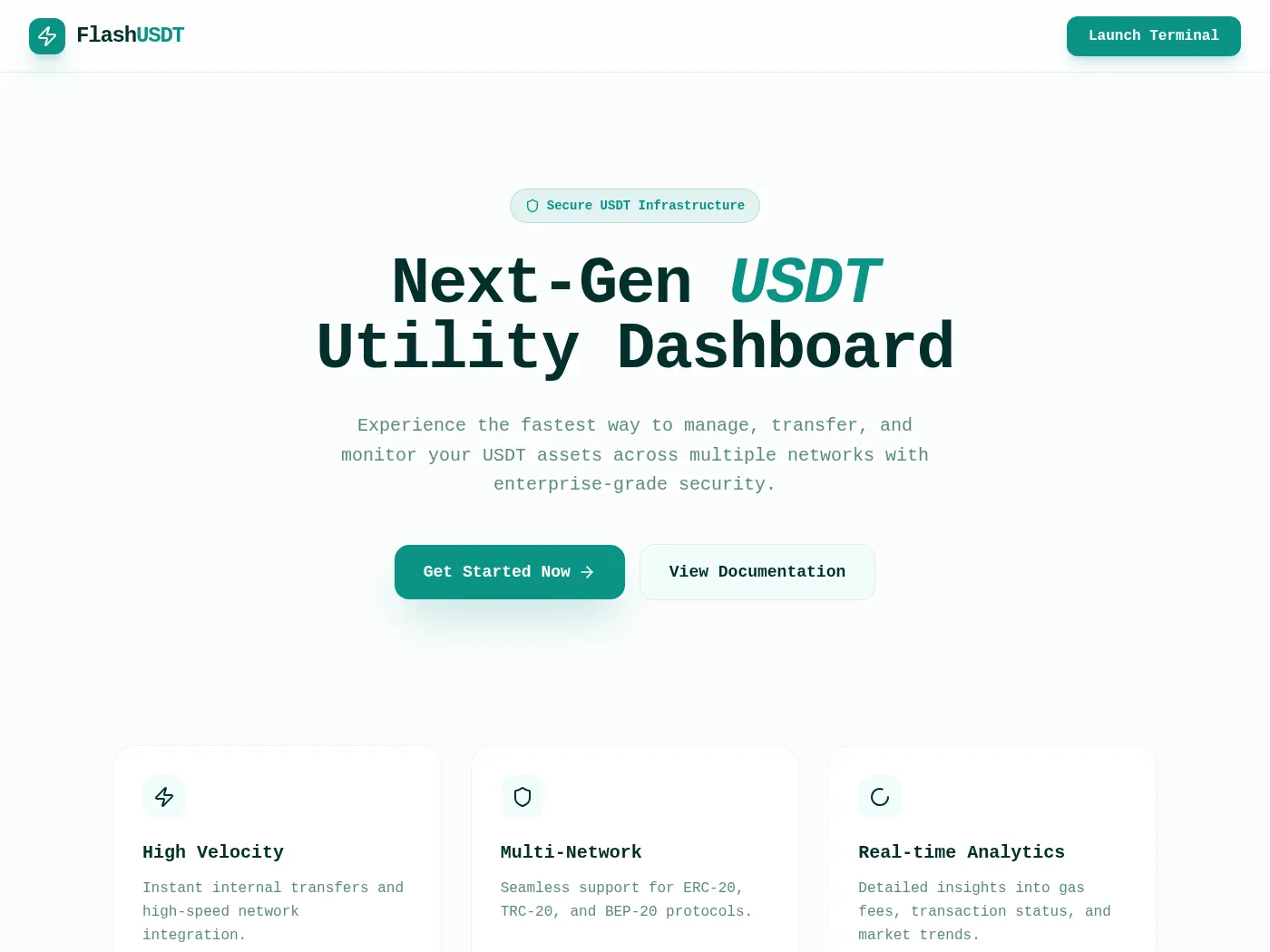 Flash USDT Utility
