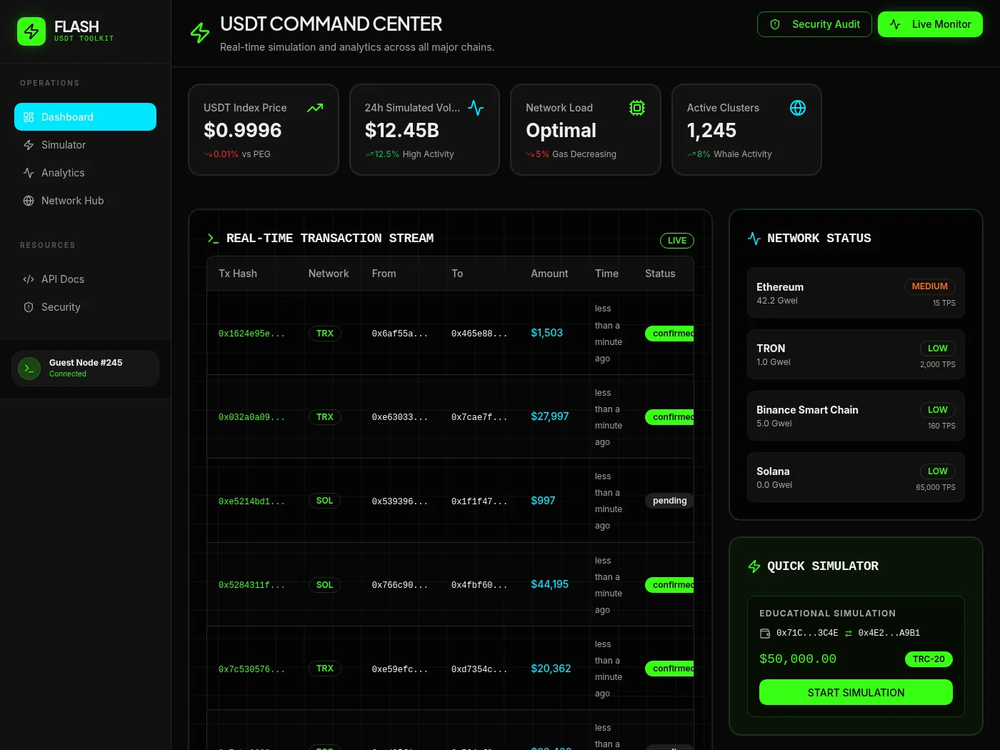 Flash USDT Toolkit
