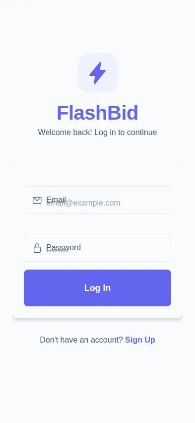 FlashBid Auctions