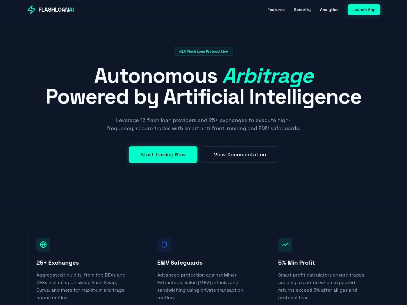 FlashLoan AI Trader