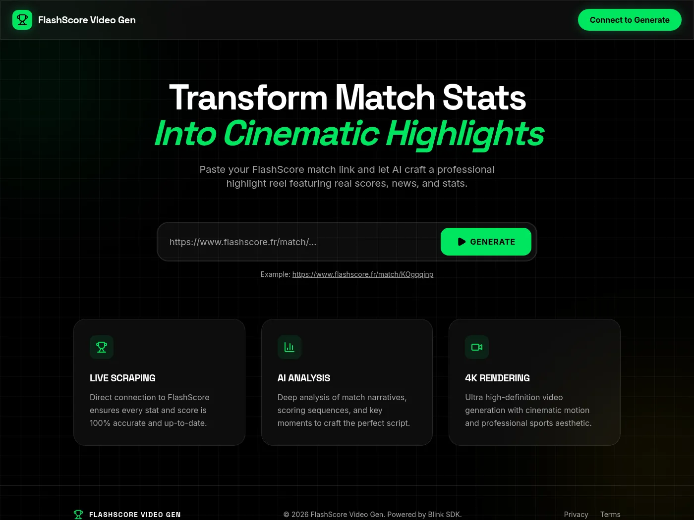 FlashScore Video Generator