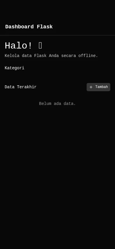 Flask Android Bridge
