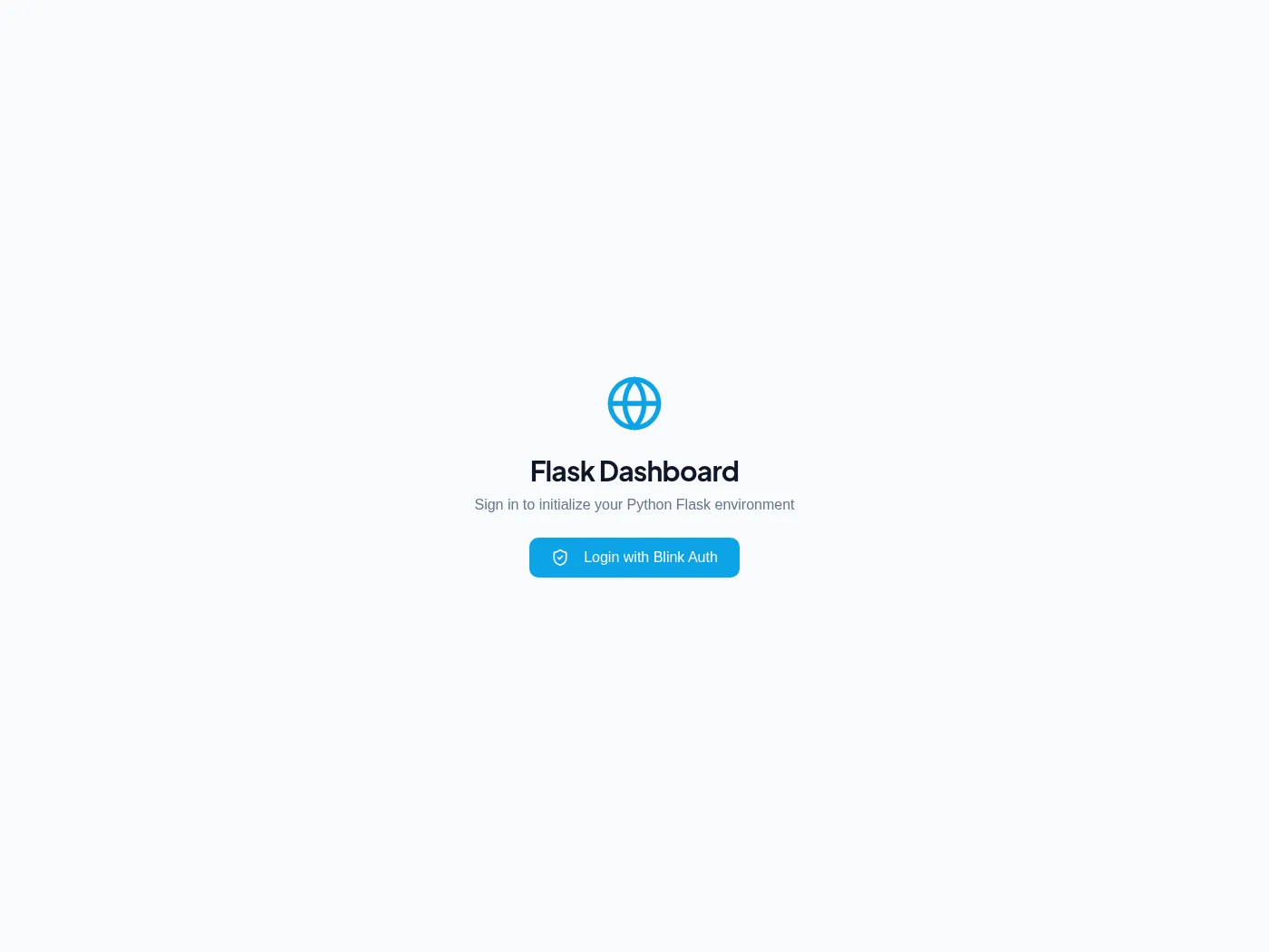 Flask Basic Site