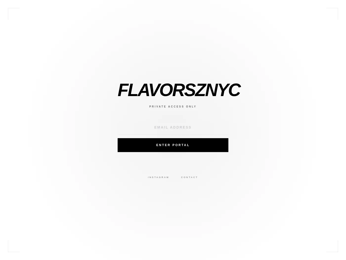 FlavorszNyc Entry Portal