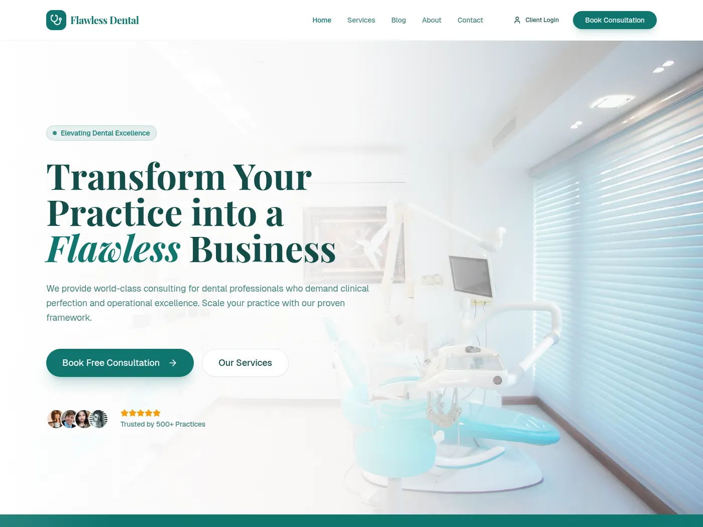 Flawless Dental Web Suite