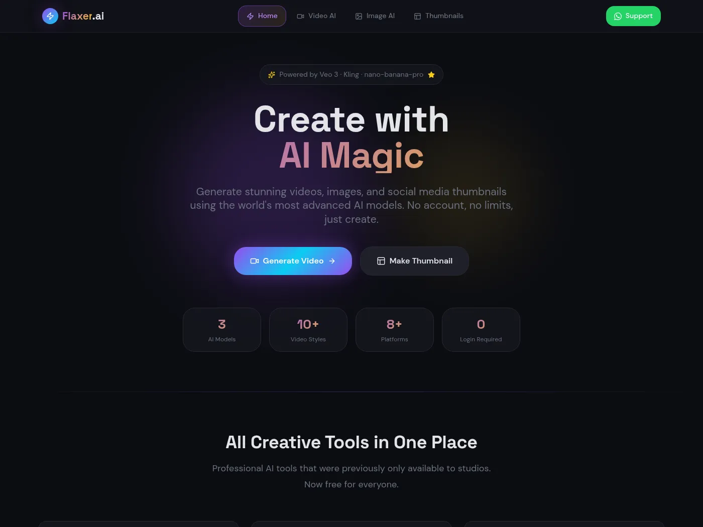Flaxer AI Studio