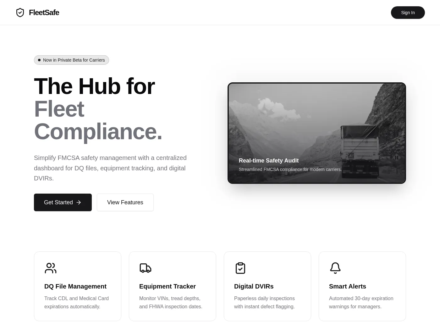 FleetSafe Compliance Hub