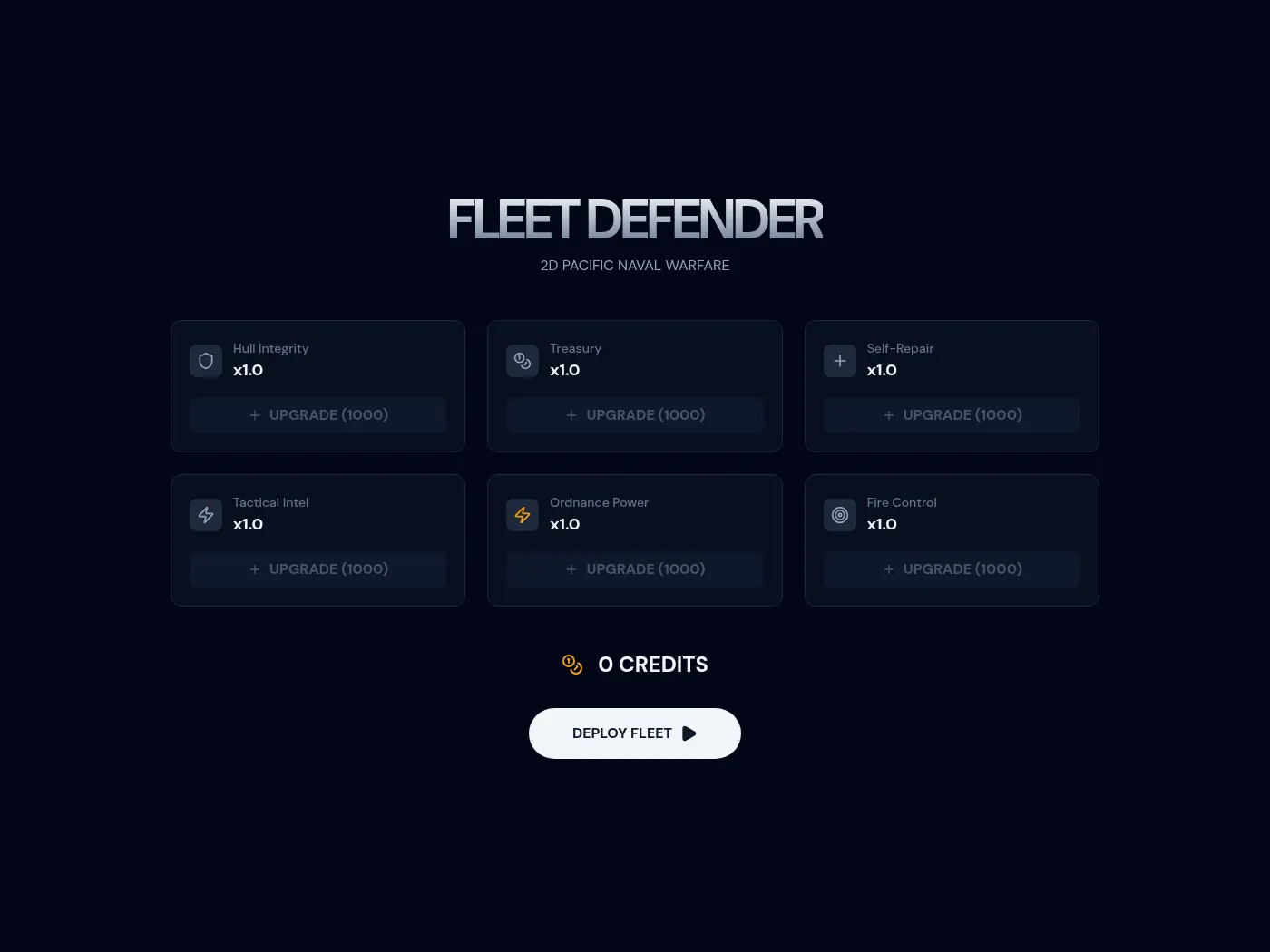 Fleet Defender 2D