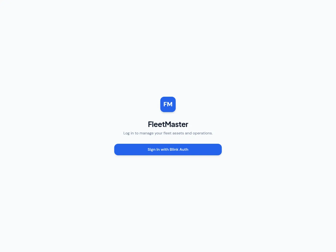 FleetMaster Web Platform