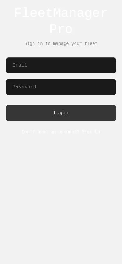 FleetManager Pro