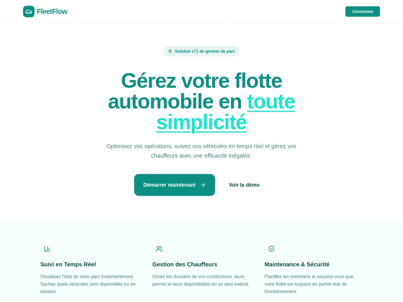 FleetFlow Manager