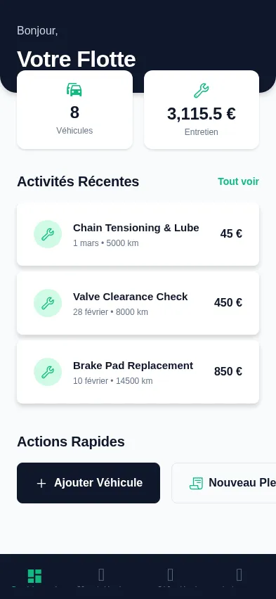 Fleet Manager App