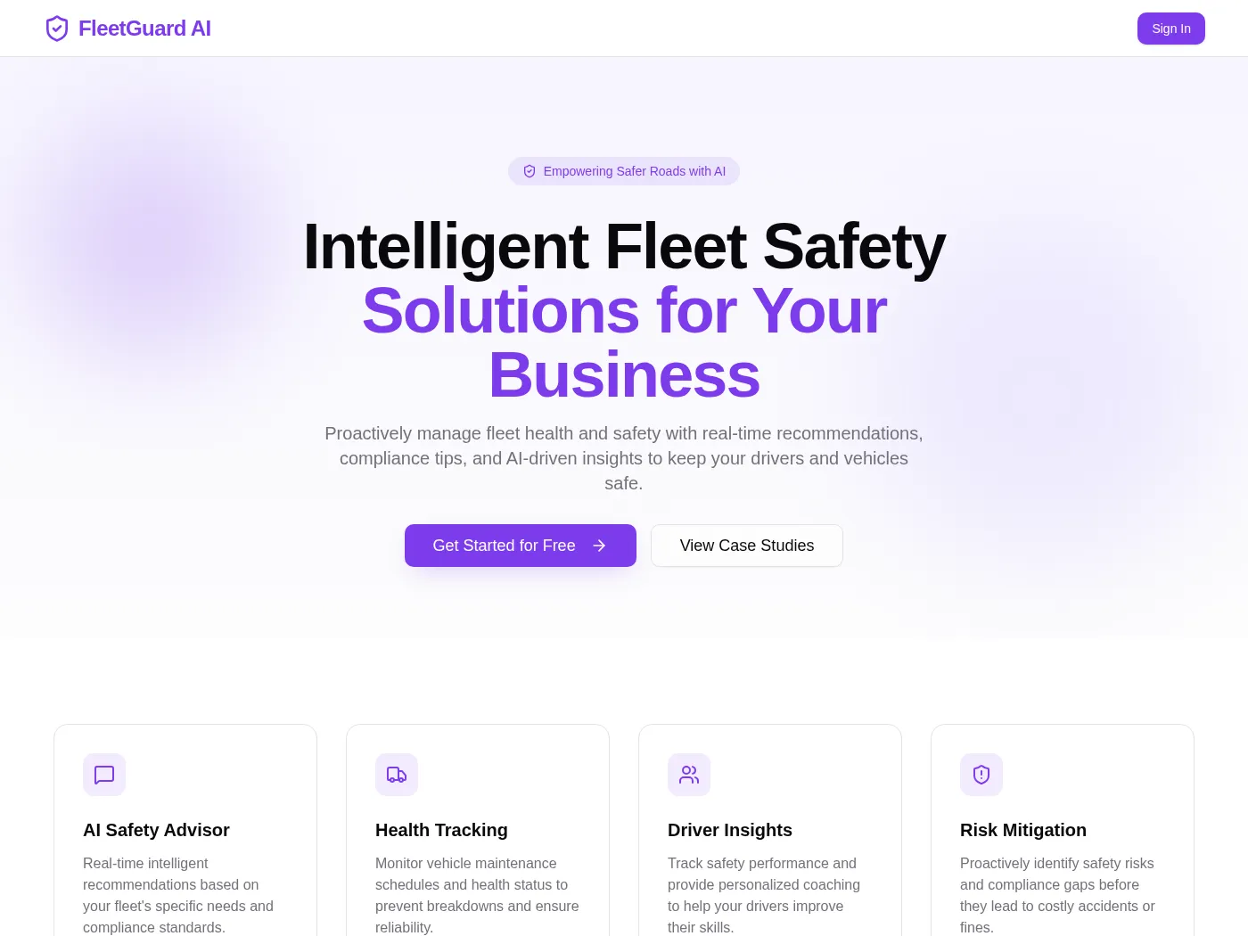 Fleet Safety AI Advisor