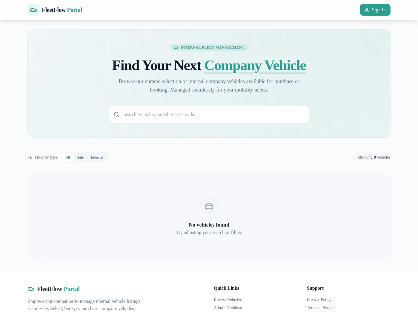 FleetFlow Portal
