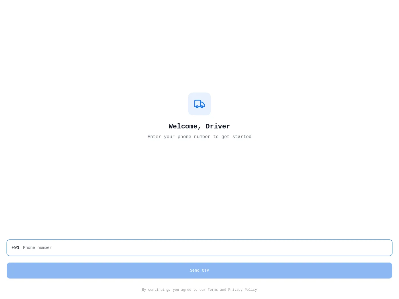 FleetPilot Driver App